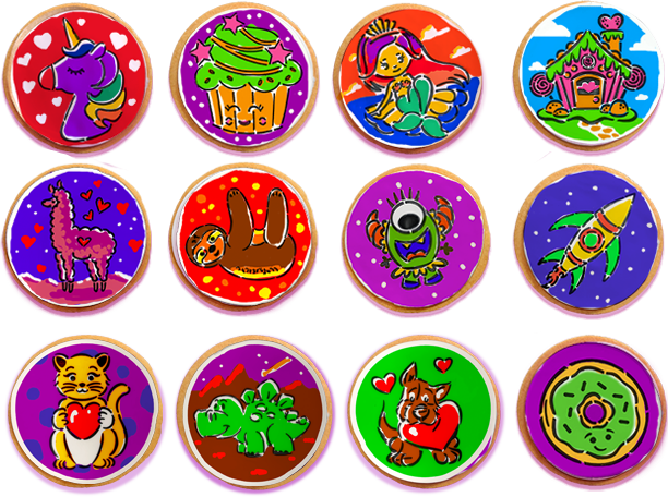 Paint Your Own Cookies – Sugarplum Studio